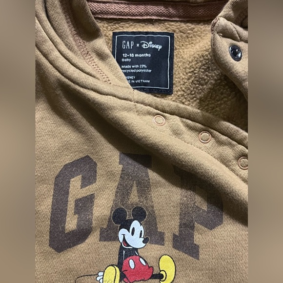 GAP | One Pieces | Used Gap Mickey Mouse Onesie | Poshmark